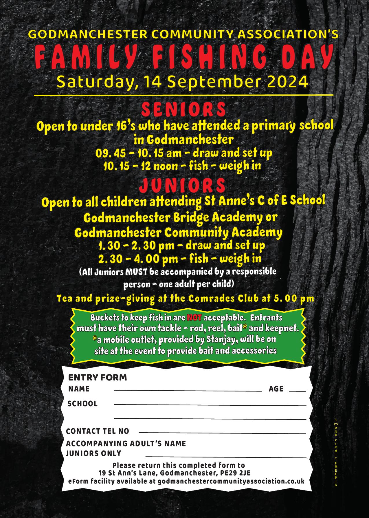 FAMILY FISHING DAY 2024 – GODMANCHESTER COMMUNITY ASSOCIATION